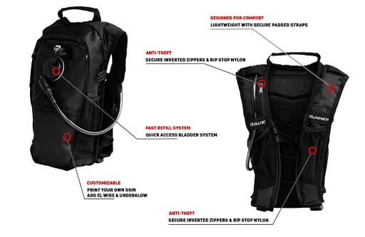 The 10 BEST Festival Backpacks, Hydration Packs & Rave Camelbaks